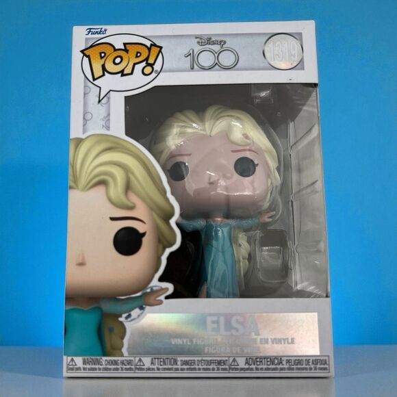 Funko | Toys | Nwt Funko Pop Disney 0 Elsa 1319 Vinyl Figure Frozen ...